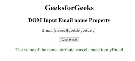 html input email name用法及代码示例 纯净天空