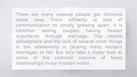 Ppt Common Reasons For Modern Divorce Powerpoint Presentation Free