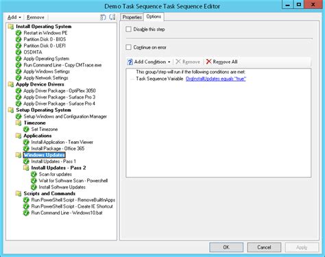 hta to prompt for computer name and time zone in osd of