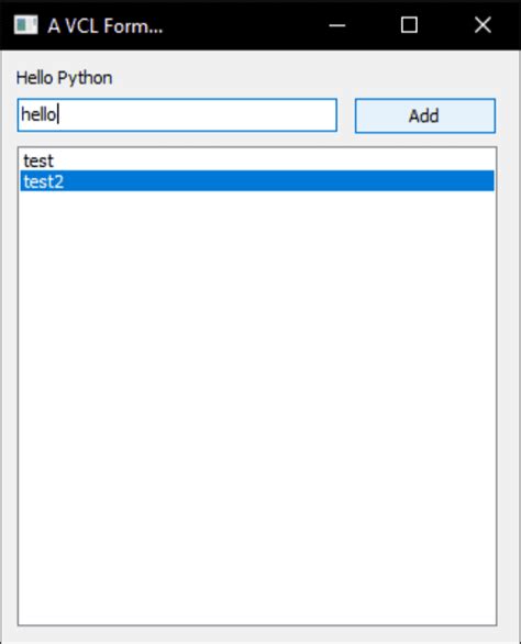 quickly build ultra modern python native windows guis with delphi