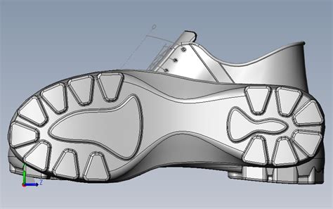 皮鞋模型 Solidworks 2016 模型图纸下载 懒石网