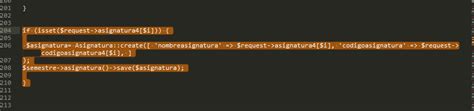 php error uninitialized string offset 2 al tratar de guardar datos