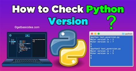 how to check python version windows macos or linux