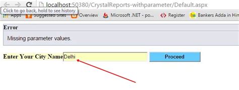 How To Pass Parameters In Crystal Reports And Fecth The Records From