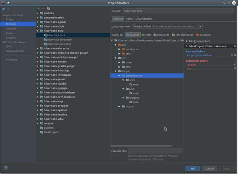 package missing in hibernate source stack overflow