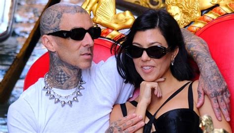 Kourtney Kardashian Shares Glimpses From Her Vacations With Travis Barker
