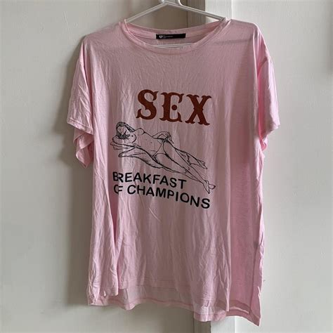 Iconic ‘sex Breakfast Of Champions Tee Save Depop