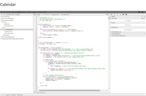 javascript uncaught typeerror fullcalendar is not a function