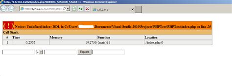 php undefined index dll stack overflow