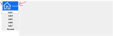 java create tab header of jtabbedpane manually with
