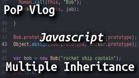 multiple inheritance in javascript tutorial youtube