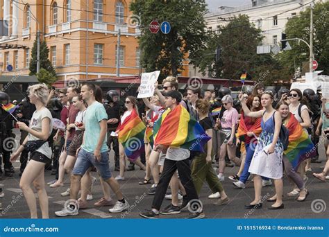 Kyiv Ukraine June 23 2019 The Annual Pride Parade Lgbt Editorial