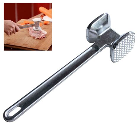 Stainless Steel Mallet Tenderize Meat Hammer Doubl Grandado