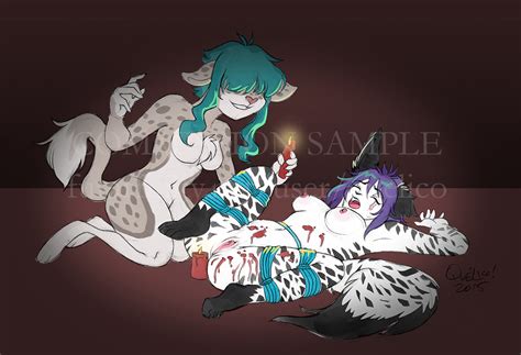 Rule 34 2girls Anthro Bondage Bound Bound Legs Breasts Burning