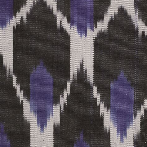 maya ikat fabric indigo no chintz textiles and soft furnishings