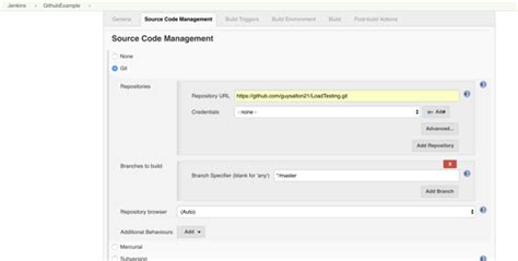 jenkins github integration how to do it blazemeter by perforce