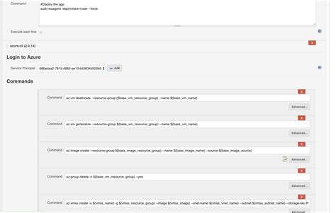 azure cli jenkins plugin