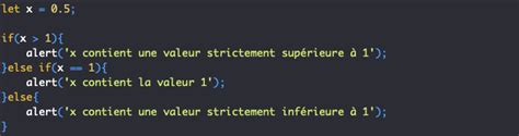 les conditions if if else et if else if else en javascript