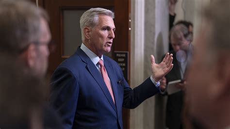 House Speaker Kevin Mccarthy Floats An Impeachment Inquiry Into