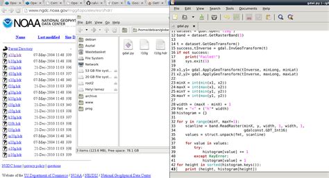 getrasterband method for gdal in python geographic information