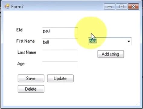 how to use combobox in windows forms
