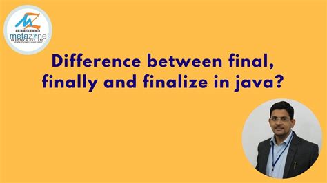 difference between final finally and finalize in java youtube