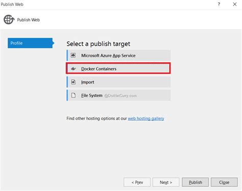 asp core 1 0 using docker containers for deployment