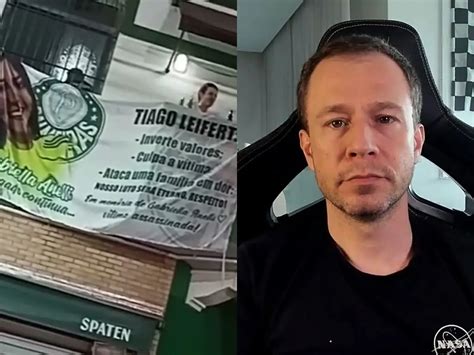 Família De Palmeirense Morta Protesta Contra Tiago Leifert Em Jogo Da