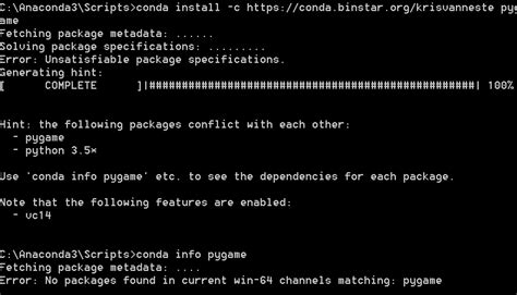 python why won t pygame install stack overflow