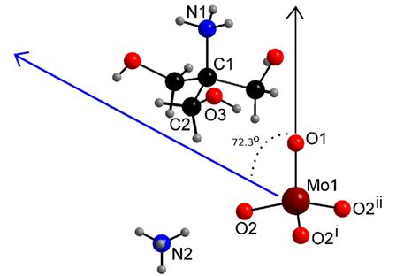 The Dipole Moment Vector Shown In Blue Makes An Angle Of 72 3º With