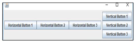 boxlayout in java learn constructors and methods of boxlayout