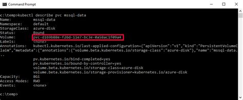 quickstart deploy a sql server container with azure kubernetes