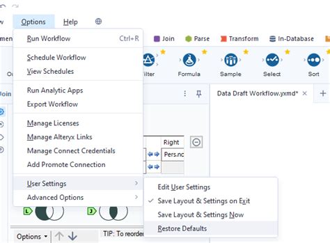 solved workflow configuration missing alteryx community