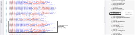 vsts build fails with the type or namespace name practices