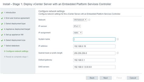 step by step guide to install and configure vcsa 6 5 with embedded