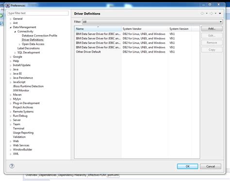 eclipse setup connection to ldap oracle server for jpa