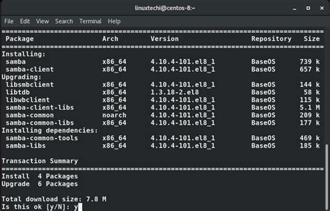 how to install and configure samba on centos 8 wiredgorilla