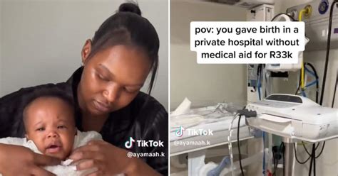South African Woman Shares She Paid R33k To Give Birth At Private