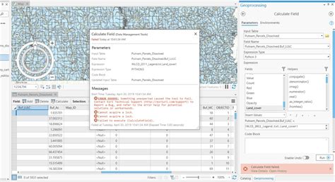 solved field calculator works in arcmap but not pro ca geonet