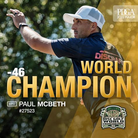 2022 Pdga Professional Disc Golf World Championships Professional