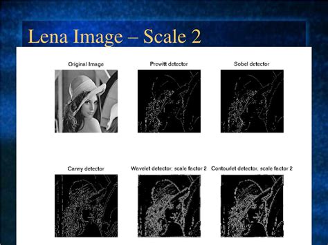 Ppt Contourlet Transforms For Feature Detection Powerpoint