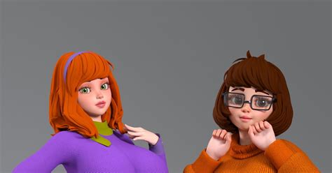 Daphne Blake Velma Dinkley Scoobydoo Daphne And Velma Pixiv