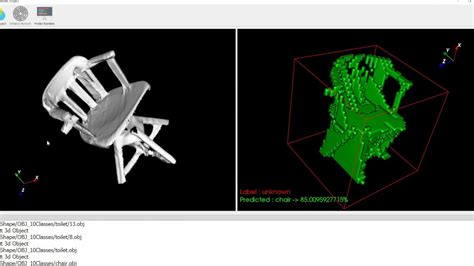 3d object classification voxel based cnn youtube