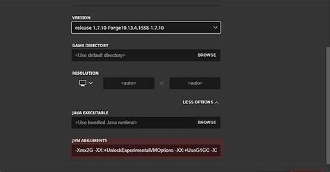 go to minecraft luncher installations new version release