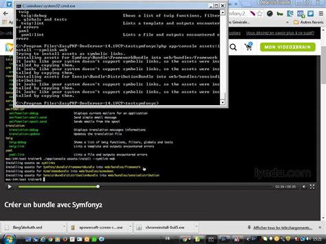 [2 x] problèmes d installation de symfony2 symfony php