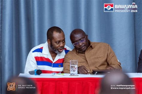 Napos Legislative Experience Will Complement Npp Ticket Bawumia