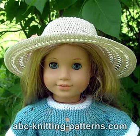 Ravelry American Girl Doll Summer Breeze Hat Pattern By Elaine Phillips