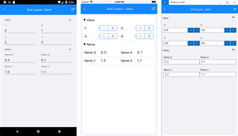 xamarin dataform documentation dataform group layouts telerik ui