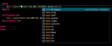 intellisense is not working inside custom web component tags with