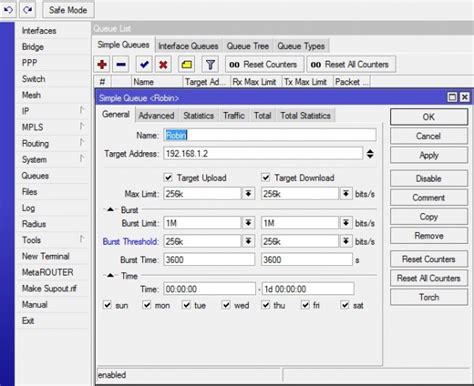 mikrotik router basic configuration process